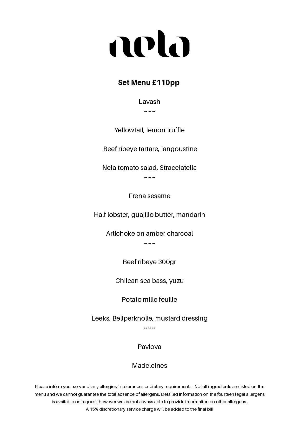 Nela Restaurant - London