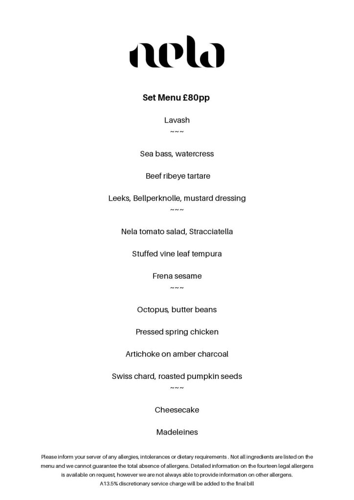Nela Restaurant - London