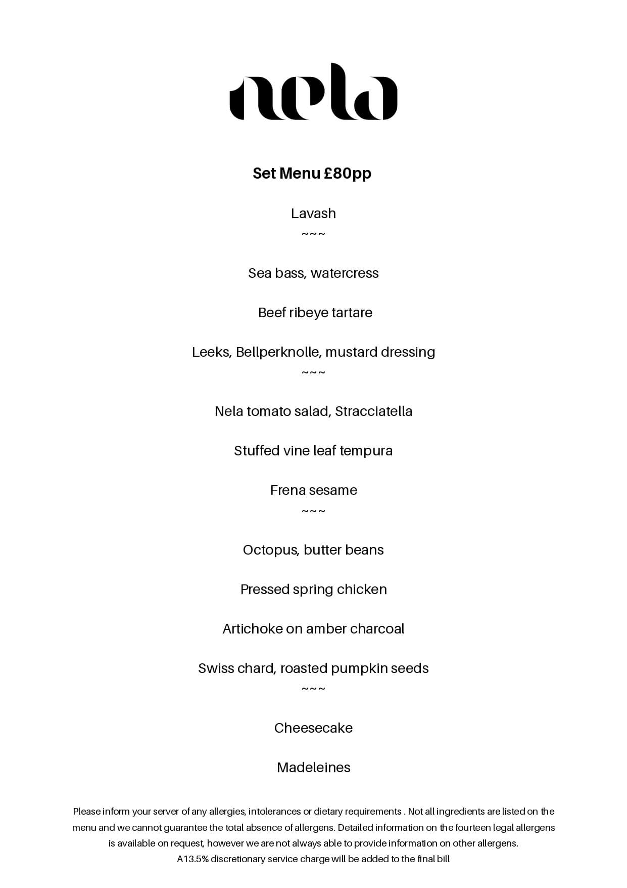 Nela Restaurant - London