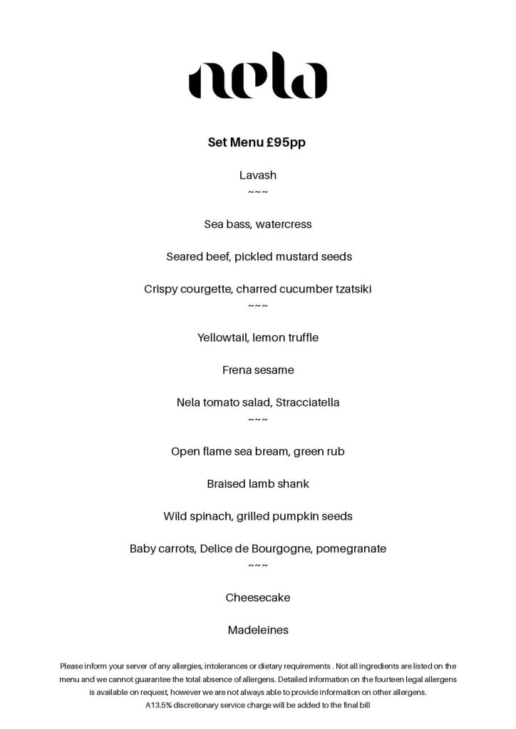 Nela Restaurant - London